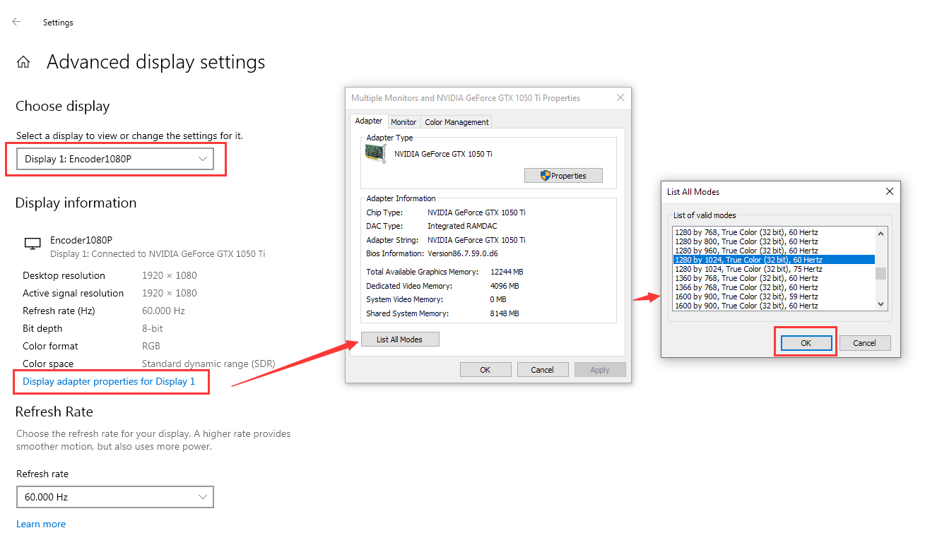 Troubleshooting and Resolution Settings for Oupree Encoder with PC ...